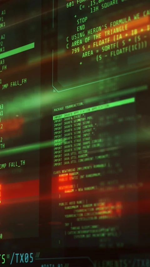 In Movement Code Stock Video Footage | Royalty Free In Movement Code ...