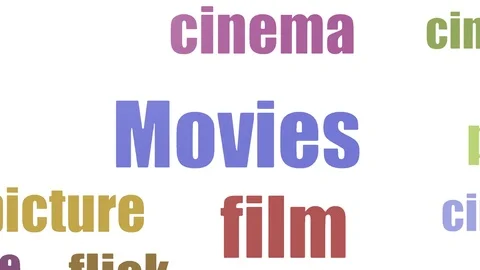 Movies Isolated Stock Footage ~ Royalty Free Stock Videos | Pond5