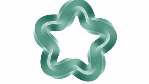 Moving 3d star shape with angles. Design... | Stock Video | Pond5