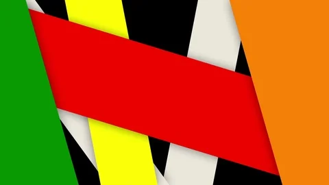 Moving animated colored stripes backgrou... | Stock Video | Pond5