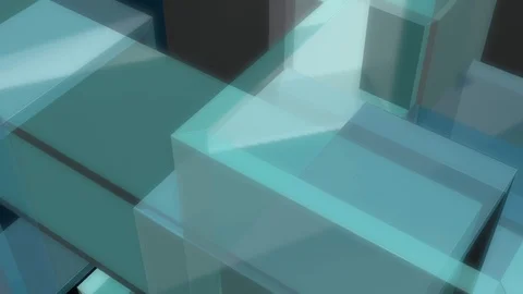 moving block shapes abstract motion back... | Stock Video | Pond5
