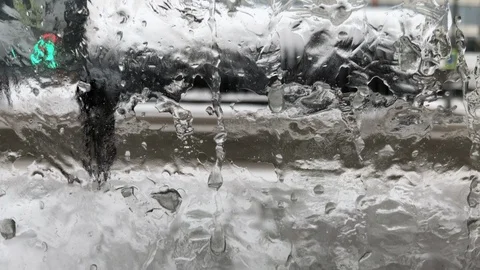 Moving camera from bottom to top through... | Stock Video | Pond5