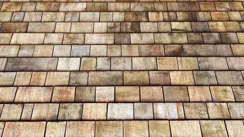 moving cedar roof shingles roofline hous... | Stock Video | Pond5