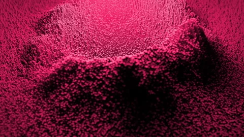 Moving circular ripples of sand texture.... | Stock Video | Pond5