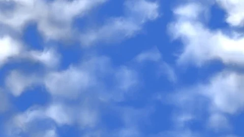 Moving clouds background. Seamless loop. | Stock Video | Pond5