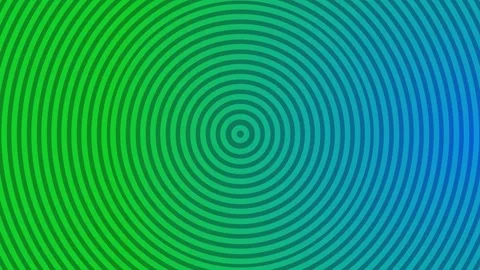 Moving Colorful Radio Waves, 2D Loop Ani... | Stock Video | Pond5