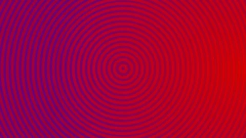 Moving Colorful Radio Waves, 2D Loop Ani... | Stock Video | Pond5