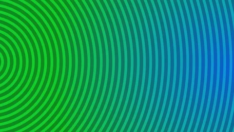 Moving Colorful Radio Waves, 2D Loop Ani... | Stock Video | Pond5