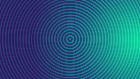 Moving Colorful Radio Waves, 2D Loop Ani... | Stock Video | Pond5