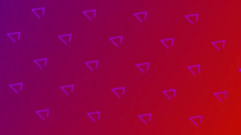 Moving Colorful Triangle Shapes, 2D Loop... | Stock Video | Pond5