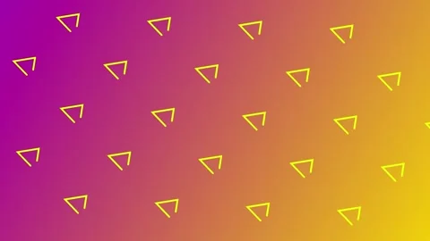 Moving Colorful Triangle Shapes, 2D Loop... | Stock Video | Pond5