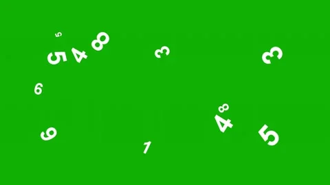 Moving digital numbers motion graphics w... | Stock Video | Pond5