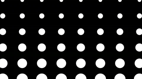 Moving Dots With Alpha Matte | Stock Video | Pond5