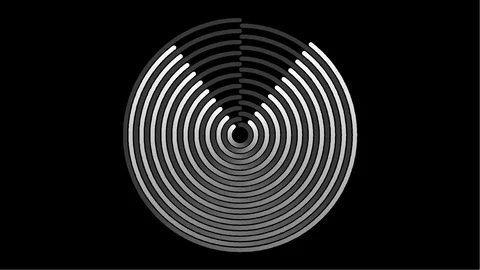 Moving geometric shapes | Stock Video | Pond5