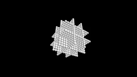 Moving geometric shapes | Stock Video | Pond5