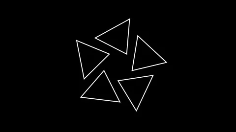 Moving geometric shapes | Stock Video | Pond5