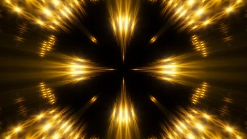 moving gold light and stars, black backg... | Stock Video | Pond5