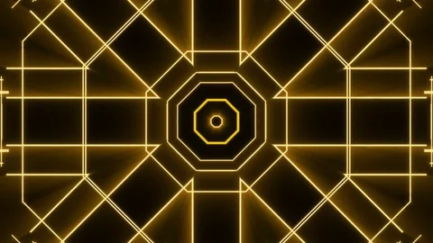 moving gold line, black background, loop | Stock Video | Pond5