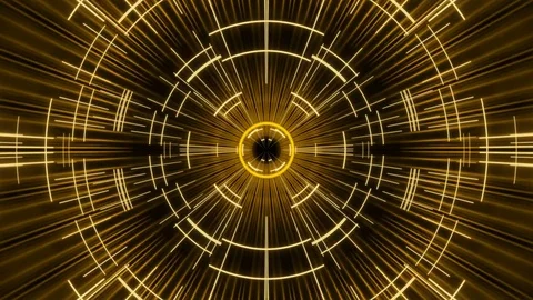 moving gold line, black background, loop | Stock Video | Pond5