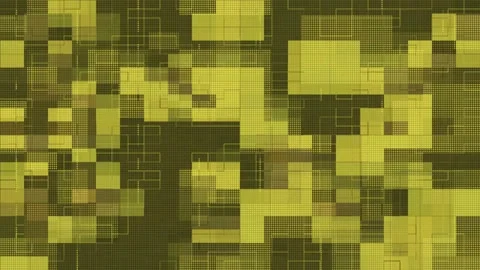 Moving Green color box pattern Digital b... | Stock Video | Pond5
