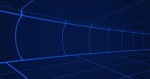 Moving grid lines on blue background 4k | Stock Video | Pond5
