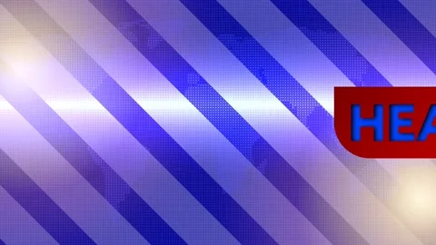 moving headlines word on blue background | Stock Video | Pond5