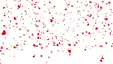 Moving Heart Love Shapes Particle Flow A... | Stock Video | Pond5