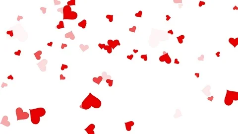 Moving Heart Love Shapes Particle Flow A... | Stock Video | Pond5