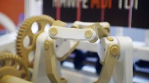 moving mechanical details of different s... | Stock Video | Pond5