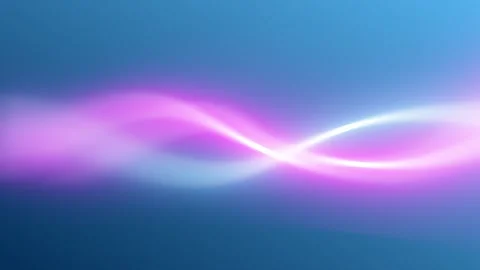 Moving Neon Light String, Waving Line Ba... | Stock Video | Pond5