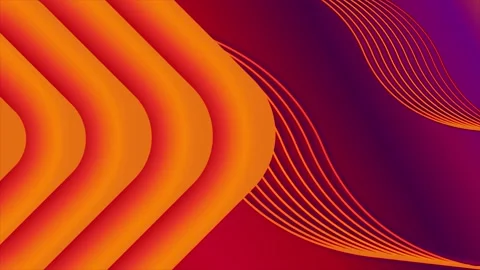 Moving orange color random shapes backgr... | Stock Video | Pond5