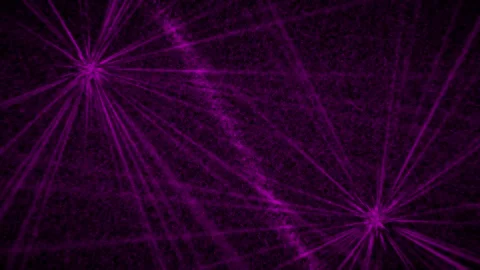 Moving pink particles with pink light ra... | Stock Video | Pond5