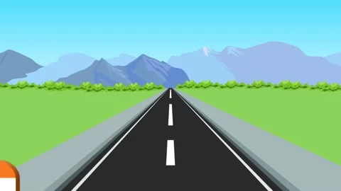 Highway Loop Drawing Animated Stock Footage ~ Royalty Free Stock Videos ...