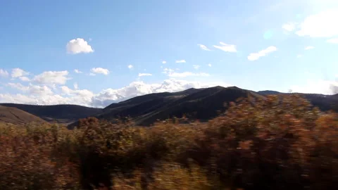 Moving Shot On American Highway Of Rolli... | Stock Video | Pond5