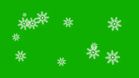 Moving snow flakes green screen motion g... | Stock Video | Pond5