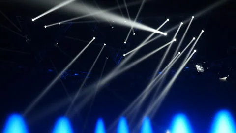 Moving Stage Light | Stock Video | Pond5