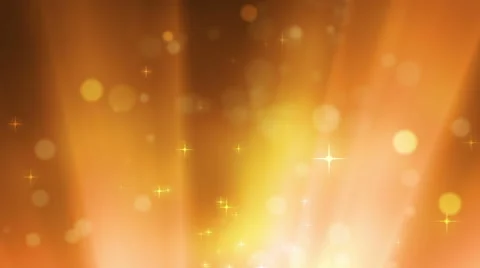 Moving Stars And Lights With Rays | Stock Video | Pond5