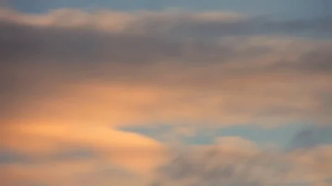 Moving sunset sky background | Stock Video | Pond5
