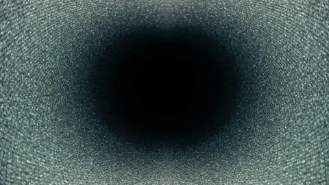Moving towards black void in tube textur... | Stock Video | Pond5