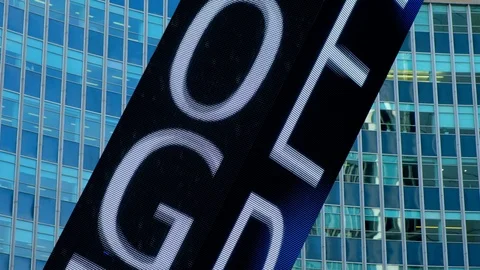 Moving words with office in background | Stock Video | Pond5