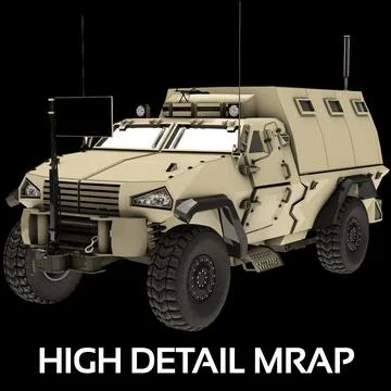 MRAP Military Vehicle 2014 ~ 3D Model #91481798 | Pond5