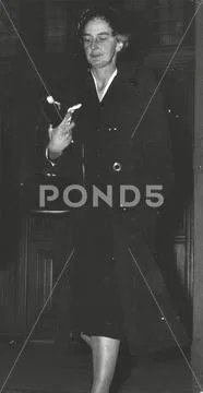 Photograph: Mrs Ruth Mayger Widow Of Pilot Capt. Peter Mayger Who Died ...