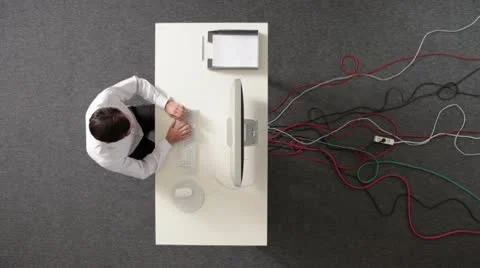 MS, Lockdown, businessman crawling under... | Stock Video | Pond5