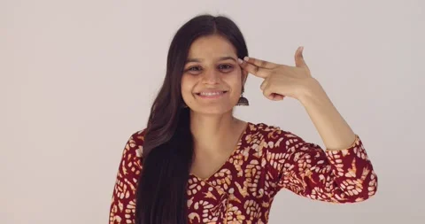 MS woman makes gestures, hand sign and e... | Stock Video | Pond5