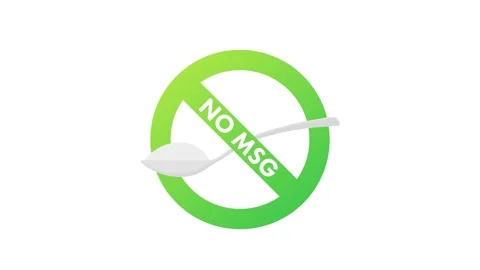 Msg free. Glutamate no added food packag... | Stock Video | Pond5