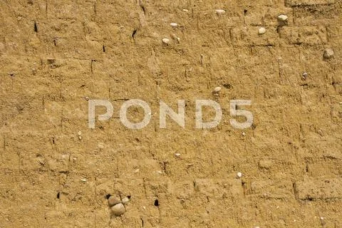 Stock Photograph: Mud wall texture ~ Image #50559452 | Pond5