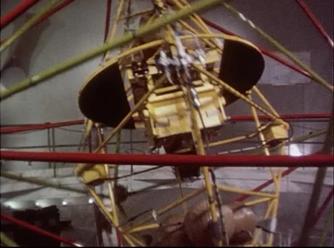 Multi-Axis Space Test Facility rotating ... | Stock Video | Pond5