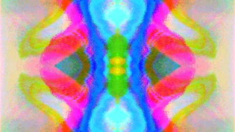 Multi-colored distorted flare glittering... | Stock Video | Pond5