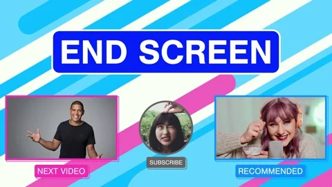 Multi Lines End Screen ~ After Effects Project #231786698