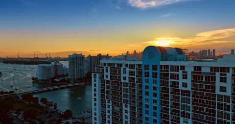 Skyline Building Miami Stock Videos – Royalty-Free HD & 4K Videos